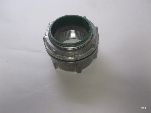 SINGLE | WH-9 | 2" NPT x 1.95" ID | Zinc Weather Proof Conduit Hub | eBay