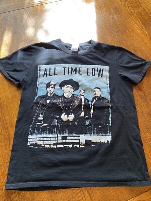 All Time Low Tour Shirt Sz M | eBay