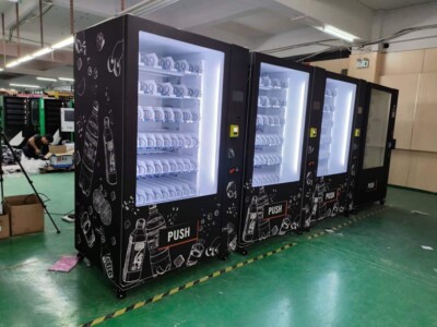 NEW Cooling Snack and Beverage Premium Vending Machine 60 Slots with ...