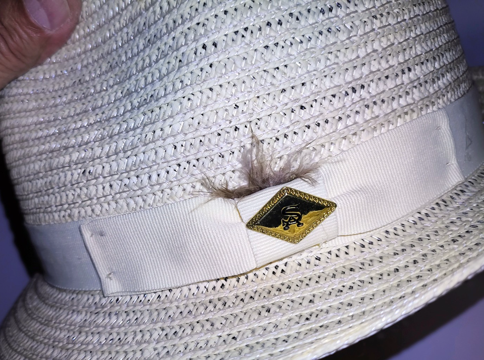 2 Hats A Stacy Adams Natural Fedora Paper Braided ,Park Royal Milan ...