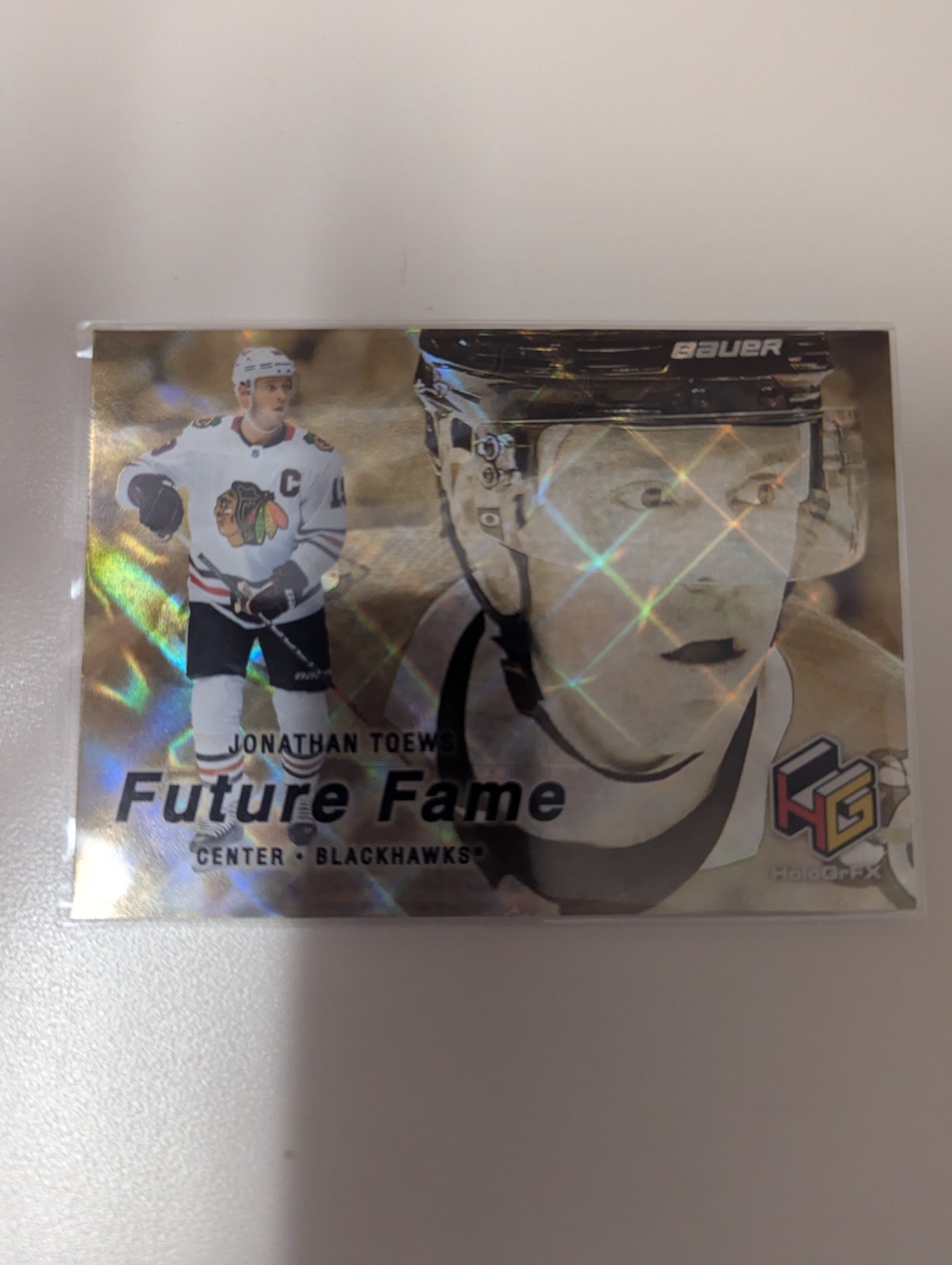2023-24 Upper Deck Extended Series HoloGR-FX Future Fame Jonathan Toews ...