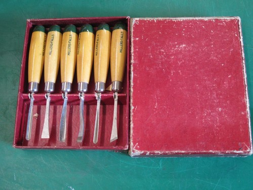 MILLERS FALLS CARVING TOOL SET NO. 106 (1949) | eBay