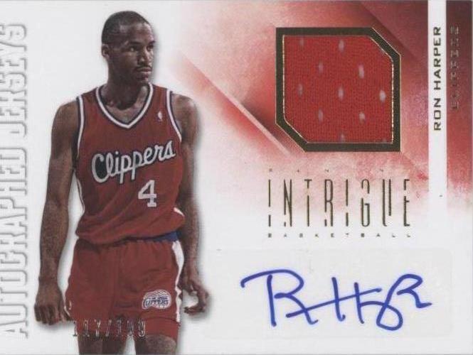 2012-13 Panini Intrigue - Autographed Jerseys Ron Harper #12 /199 (AU ...