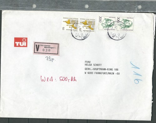 Clean Value Letter Bundle from Korntal 5.9.92 to FF/M | eBay