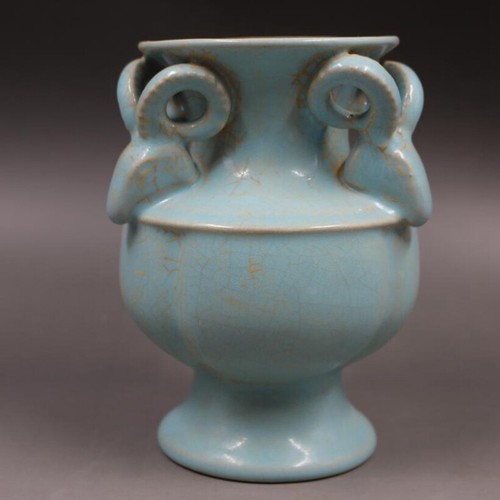 Old Chinese porcelain Song Ru Kiln Celadon Glaze handmade Sanyang ...