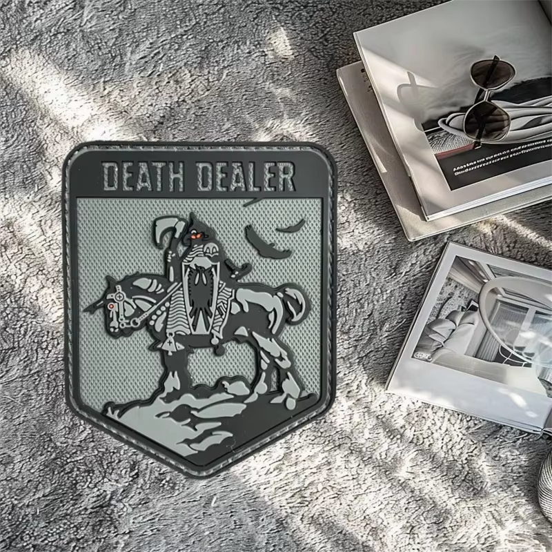 Tactical Iconic Frazetta Death Dealer Badass PVC Morale Patch Hook ...