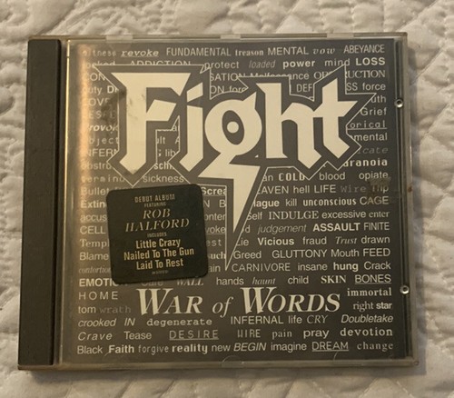 The War of Words by Fight (CD, Sep-1993, Epic) 74645737225| eBay