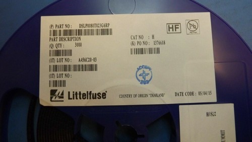 (10PCS) DSLP0080T023G6RP LITTELFUSE SIDACTOR G.FAST 8V 30A SOT23-6 | eBay