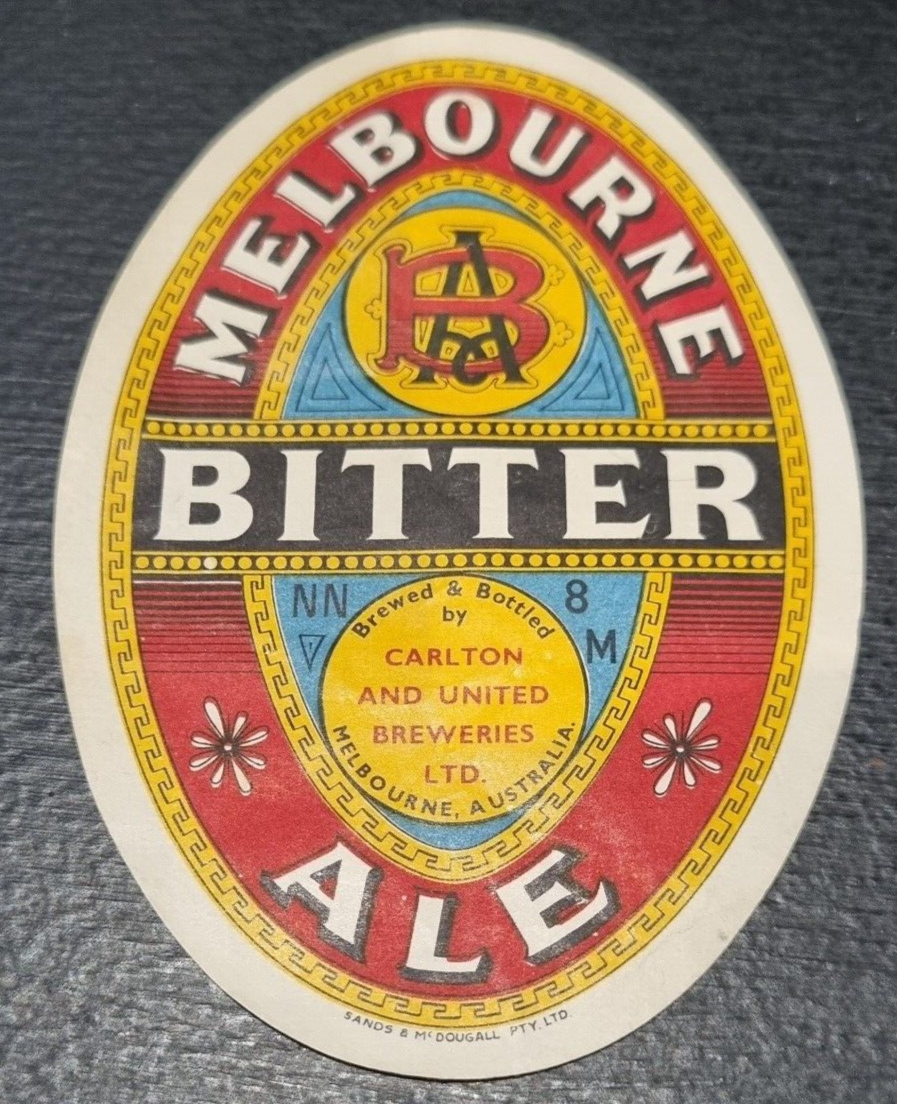 Lot of 4 Different Unused Beer Labels, Fosters, Abbots Lager, Melb ...