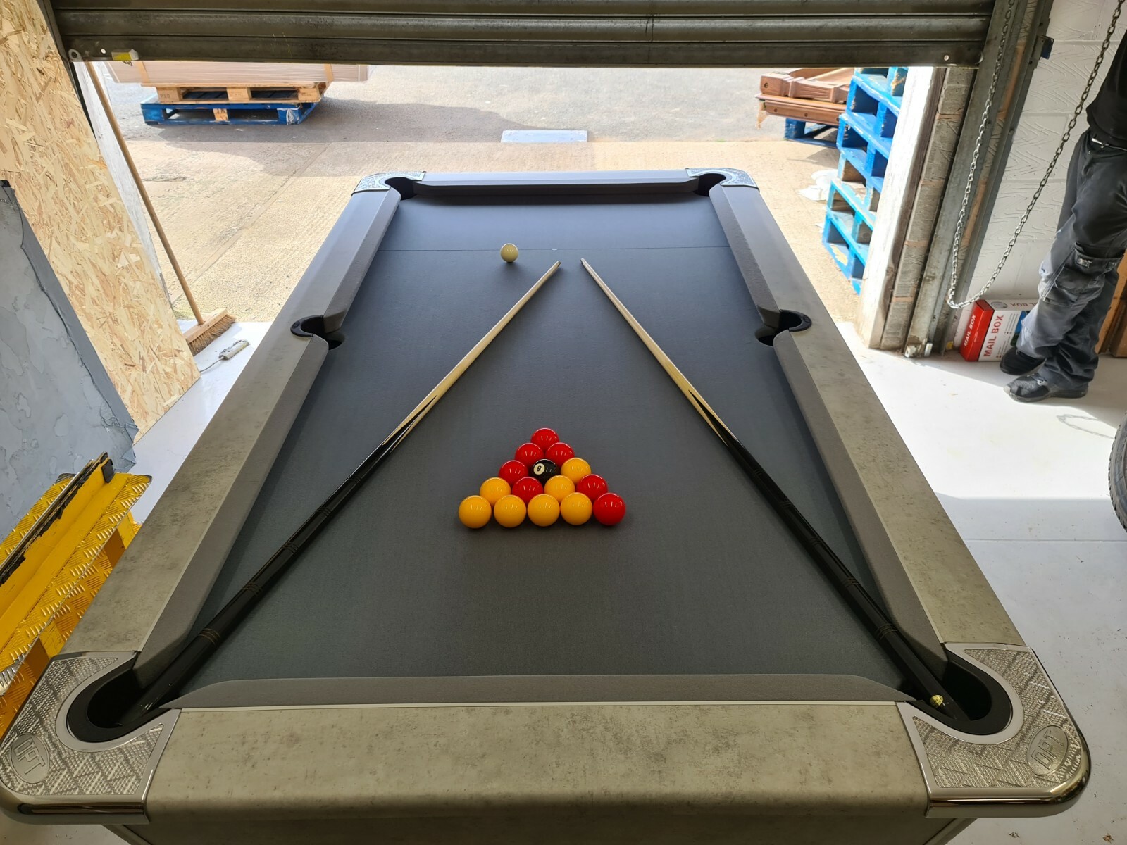 7x4 grey concrete Pool Table freeplay brand new limited edition | eBay UK