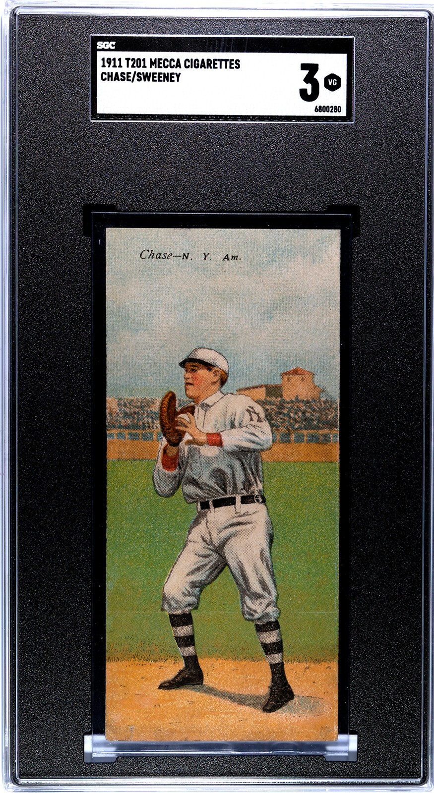 1911 T201 MECCA Hal Chase/Sweeney (SGC 3 VG) New York Amer. HOF | eBay