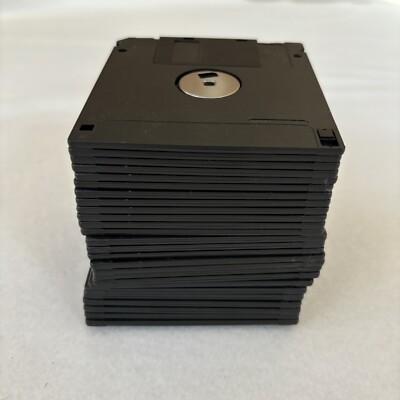 3.5” Unused HD Floppy Disks (27) Generic Brand Opened Package | eBay