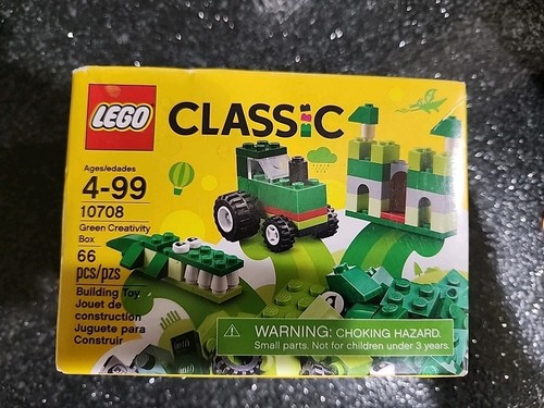 Lego Classic Ages 4-99 10708 Green Creativity Box 66 Pieces Sealed | eBay