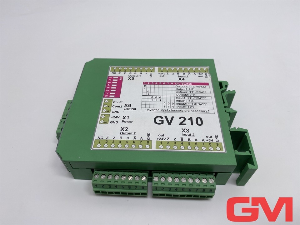 MKS Dual Level Converter GV210 24VDC HTL RS422 / TTL | eBay
