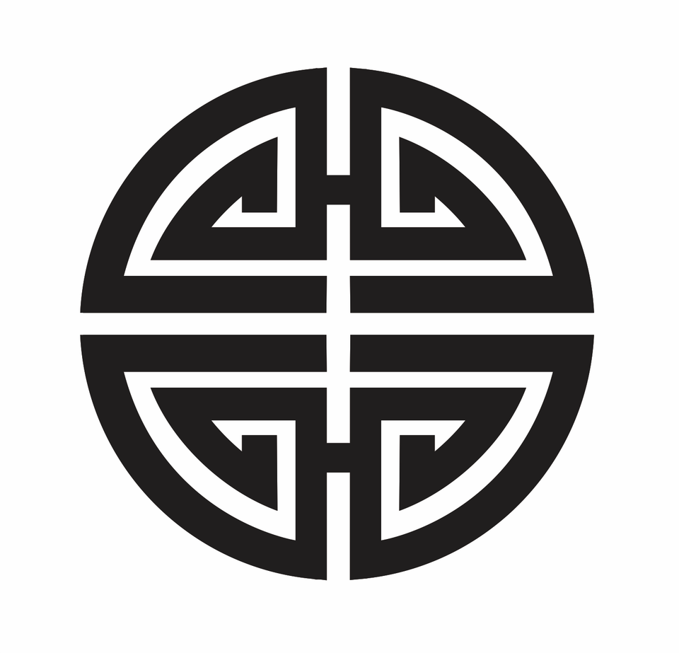 Asian STENCIL Longevity Symbol Chinese Long Life Oriental Home DIY Art ...