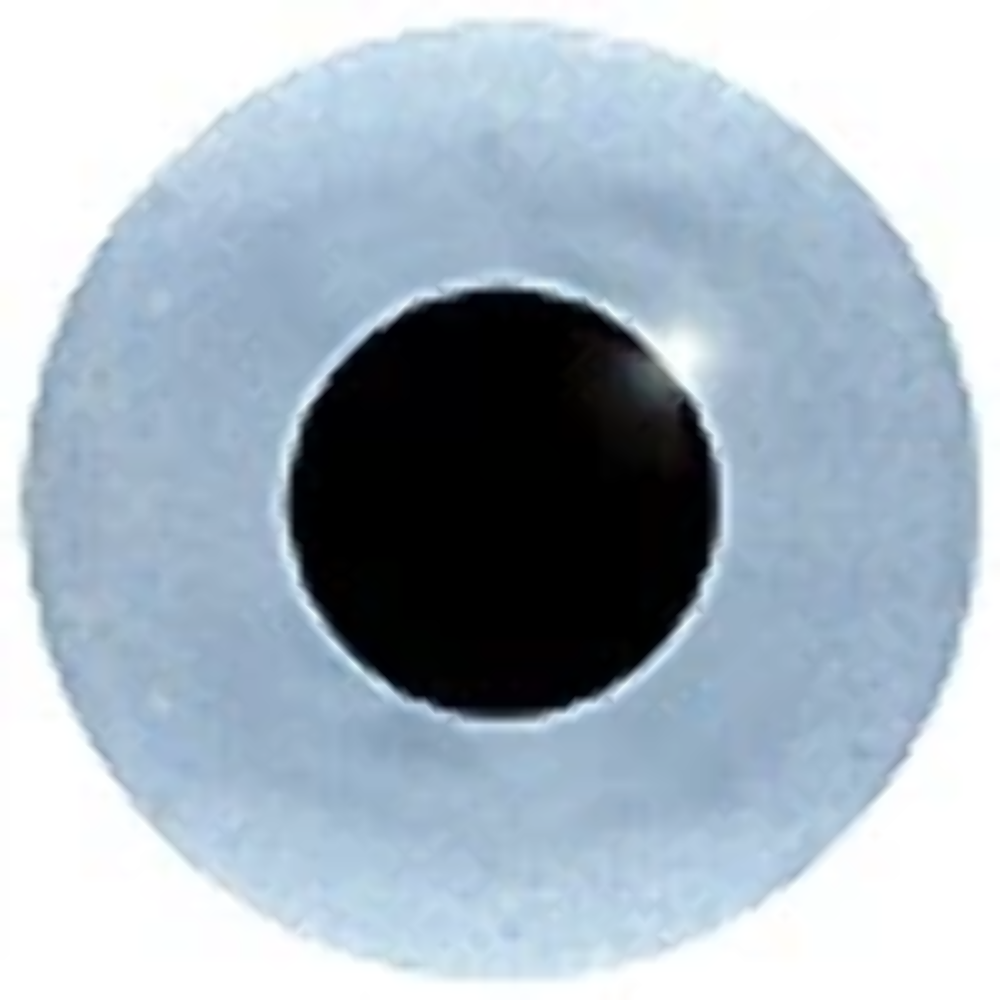 Blue Crystal Glass Eyes on wire - round pupil | eBay UK