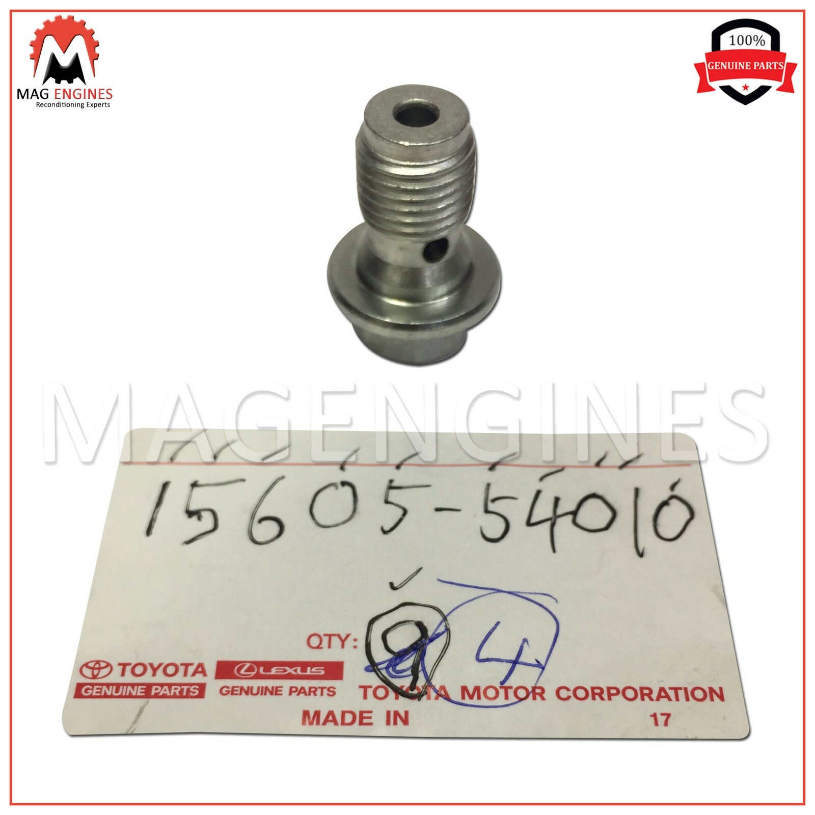 15605-54010 GENUINE OEM VALVE SUB-ASSY, OIL CHECK 1560554010 | eBay