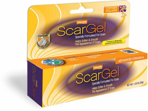 SCAR GEL by Natureplex Helps Soften & Sooth Scars... 1.25 oz. (2 Pack ...