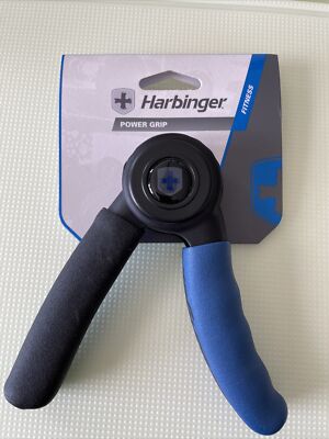 Harbinger Power Hand Grip NEW Blue Fitness Resistance Mechanism ...