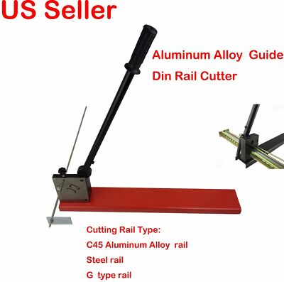 Manual Guide Din Rail Cutter for Aluminum Alloy and Steel Rail Cutting ...