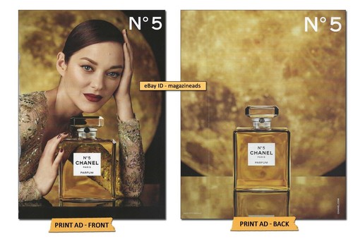 CHANEL Fragrances 2-Page Magazine PRINT AD 2020 MARION COTILLARD Steven ...