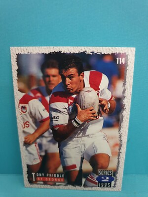 Tony Priddle🏆1995 Dynamic Series 2 #114 Rugby League NRL Card🏆FREE POST ...