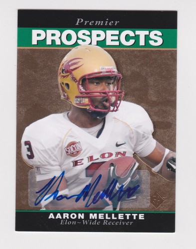 2013 Upper Deck Premier Prospects Auto Aaron Mellette | eBay