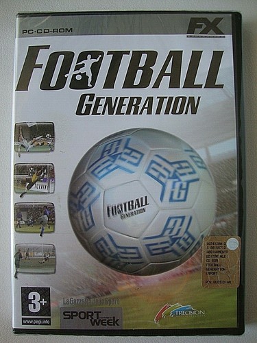 Gioco PC.CD-ROM - FOOTBALL GENERATION - FX Interactive - WINDOWS 98/ME ...