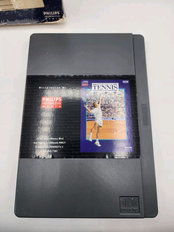 International Tennis Open Philips CD-i Complete w/ Sleeve & Manual ...