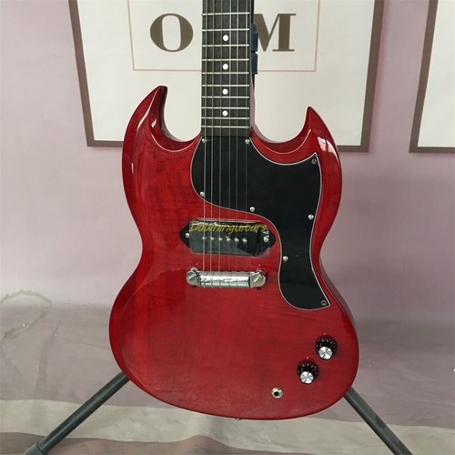 Customized Sg Jr Electric Guitar Junior '62 Vintage Cherry Red Mahogany ...