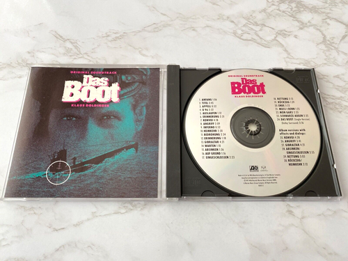 Klaus Doldinger Das Boot Soundtrack CD ORIGINAL USA PRESS! Atlantic ...
