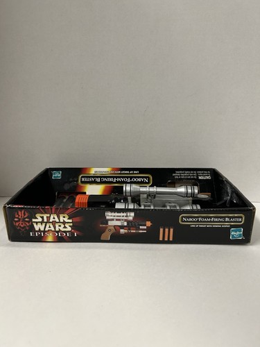 1998 Star Wars Episode 1 NABOO Foam-firing Blaster Hasbro NIB | eBay