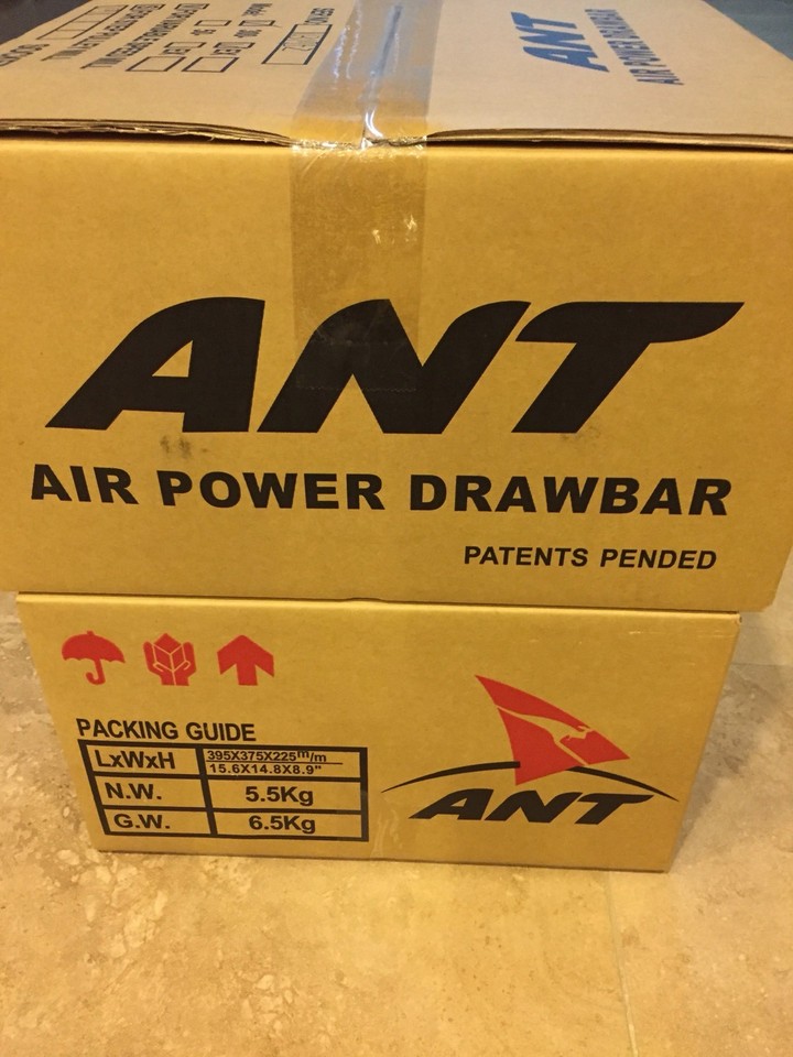 Milling Machine, Step Head Air Power Drawbar A&T ANT-300S, R8, Or NT 30 ...