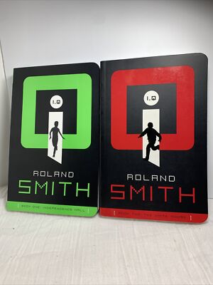 Roland Smith 2 Paperback Books IQ Series Independence Hall and White ...