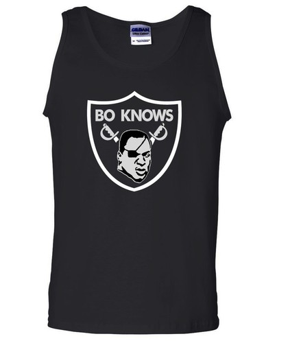 Bo Jackson Los Angeles Raiders "Bo Knows Logo" TANK TOP | eBay