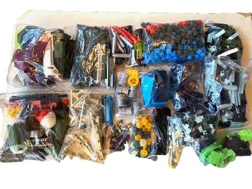 Huge Vintage (1980's) Lot of Fisher Price Construx Parts- 1,000 ...