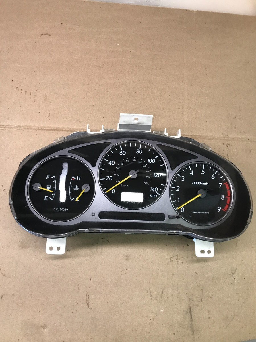 Subaru Wrx Gauges Subaru Impreza V1 3 WRX Gauge Cluster – U.P.garage