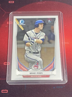 MIKE PAPI 2014 BOWMAN CHROME DRAFT PROSPECTS REFRACTOR CARD #CDP36 | eBay
