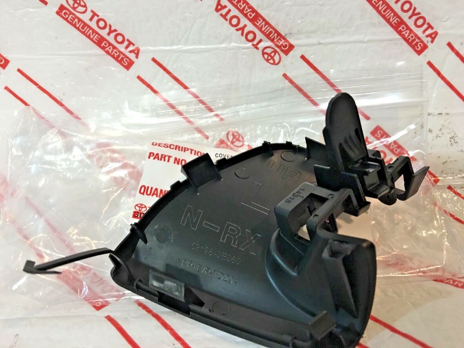 *NEW LEXUS RX350 RX450H FRONT LEFT BUMPER TOW HOOK COVER OEM CAP 13-15 ...