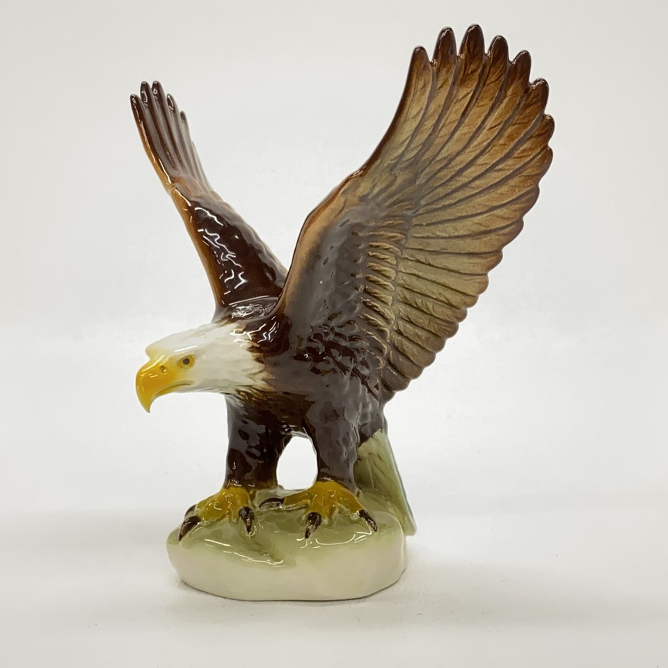 Goebel 1975 White Headed Eagle Porcelain Figurine 5" 38136-12 West ...