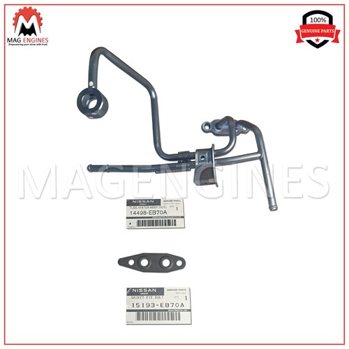 14498-EB70A GENUINE OEM TUBE ASSY-WATER OUTLET W/GASKET YD25DDTI ...