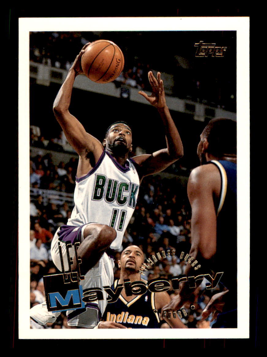 1995 Basketball Topps Lee Mayberry Milwaukee Bucks #106 1 | eBay