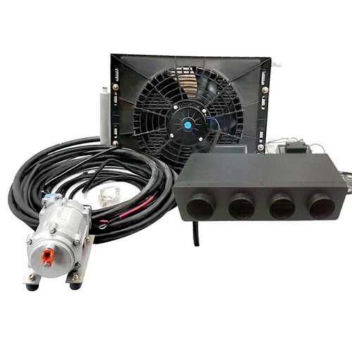 12V Underdash Heat&Cool Air Conditioner Universal Electric AC Unit For ...