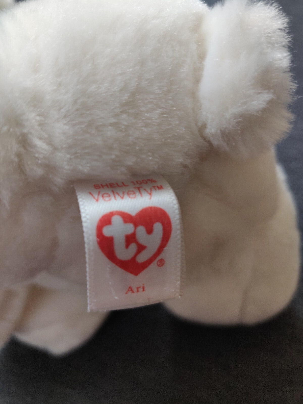 Ty Beanie Boo VelveTy Ari the Polar Bear 6" Plush Toy Stuffed Animal ...