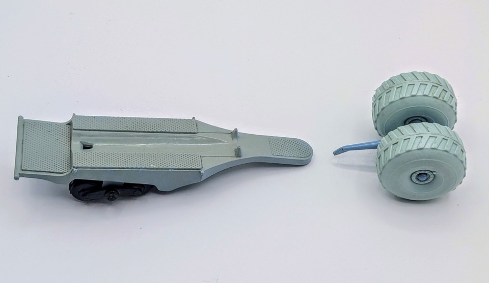 1962 Original Marx Operation Moon Base Playset Lot Of 6 Light Blue ...