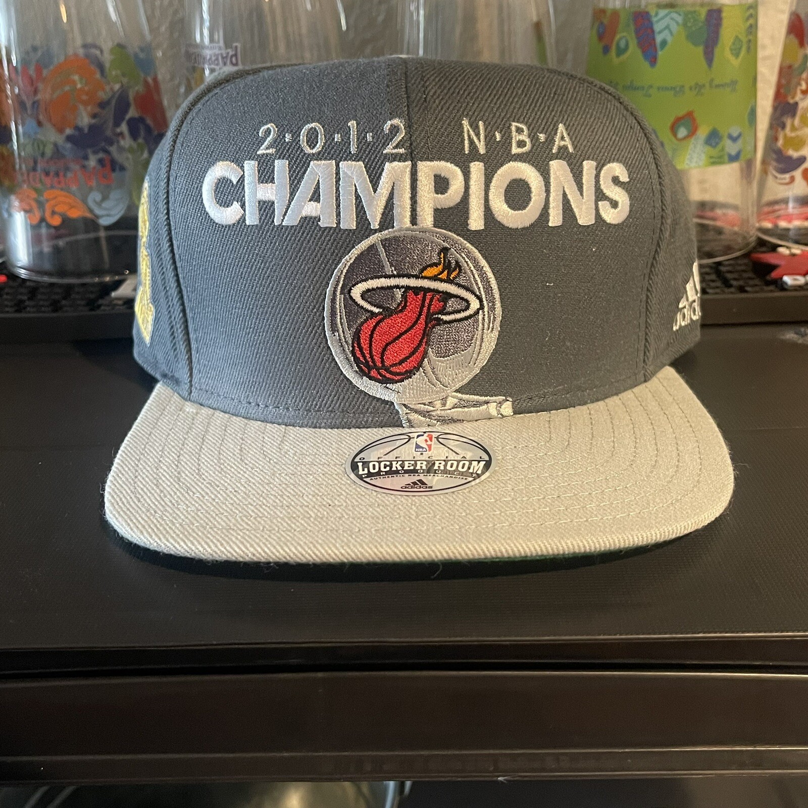 Miami Heat 2012 NBA Champions Official Locker Room Hat Brand New | eBay