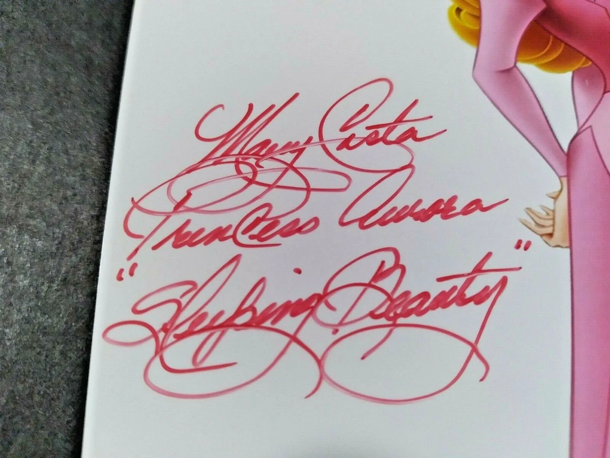 Princess Aurora Autograph