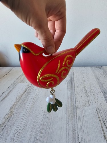 Hallmark large Cardinal ornament outdoor Xmas tree | eBay