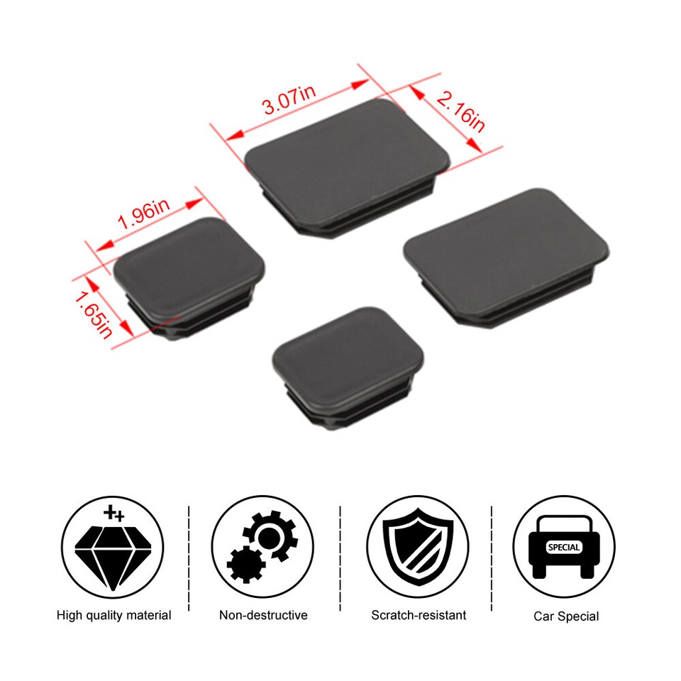 4pcs Car Chassis Waterproof Stopper Plugs Accessories for Ford Bronco ...