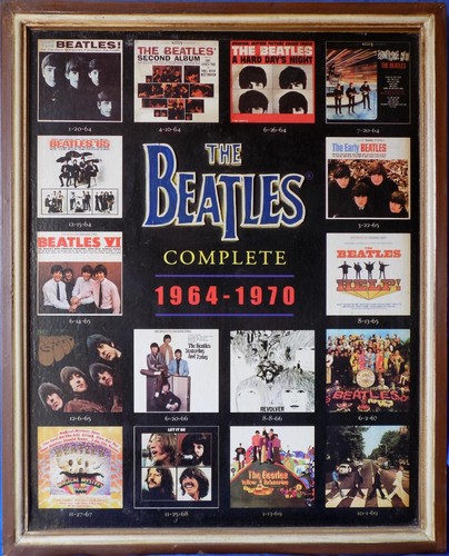 The BEATLES Classic American Album Covers 1964- 1970 Wall Art Vintage ...